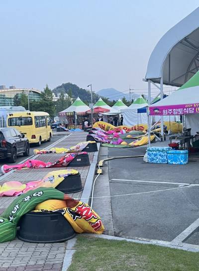 원주시 불법 상행위 ‘엄정대응댄싱공연장 일원 행정조치