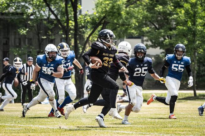 경기도지사 직함 건 대학 미식축구대회 첫 개막