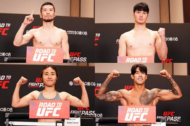 로드 투 Ufc 시즌3 한국인 파이터 4인방 무난히 계체 통과