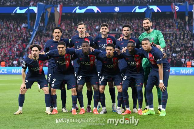 아시안컵 공백 이강인은 제외→리그1 3연패 성공 Psg 최정예 베스트11