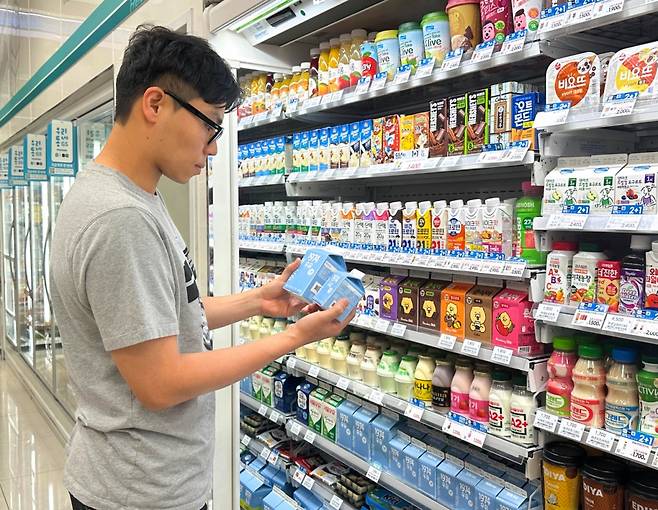 GS25 PB 우유 매출 6배↑…200·500ml 소용량도 출시