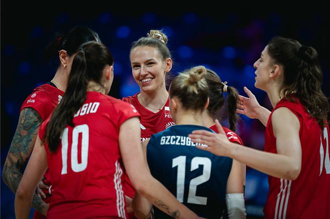 '아' 女배구 또 연패, 폴란드에 0-3 셧아웃 완전히 제압당했다... VNL 30연패→1승 후 2연패