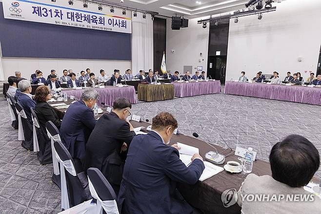 대한체육회 체육단체 임원 연임 제한 폐지 이사회서 의결