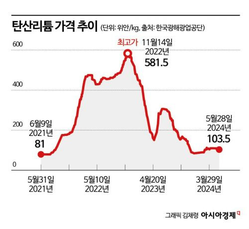 배터리완전정복 39하얀석유라던 리튬의 추락바닥 지났나