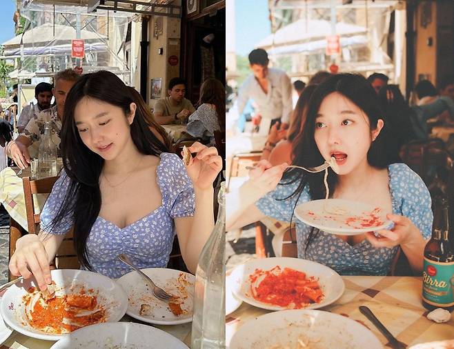 이혜성 여행이야 화보야 강소라 감탄한 미모 플라워 원피스 입고 이탈리아 여행 중 스타와 패션