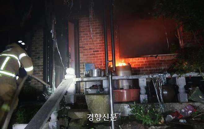조부모와 살던 장애어린이 화재로 숨져