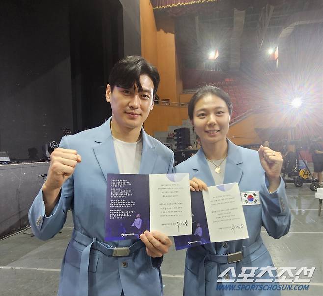 파리 금빛 기세우리가 책임진다 유쾌하고 훈훈했던 결단식 현장구본길x전웅태 브로맨스킹우민의 패기수원 국대자매 여서정x