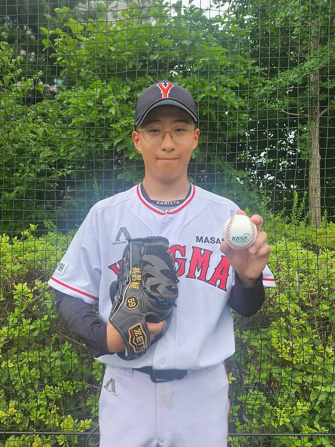 1학년 좌완투수 이서율 앞세운 마산용마고 대구상원고에 5대3 승리