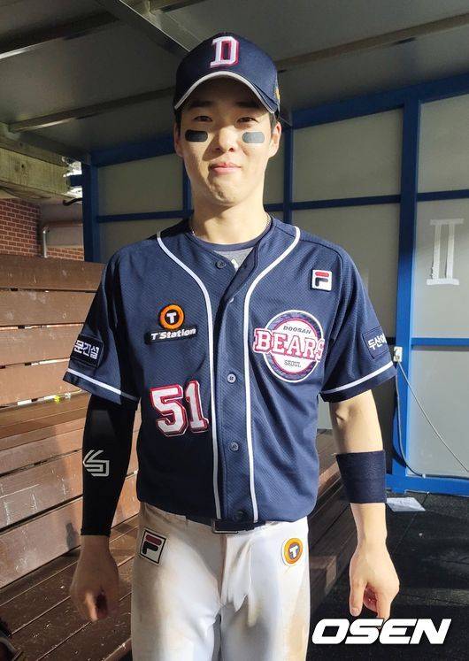 ‘두산 최고 대도 등극’ 조수행, “주변에서 도루왕 많이 언급하긴 하는데…” [오!쎈 포항]