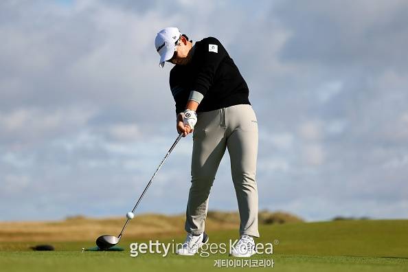 신지애, LPGA투어 시즌 마지막 메이저 AIG 여자오픈 2R 공동 11위