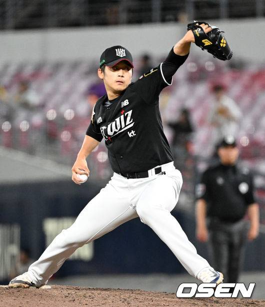 전성기 오승환 보는 듯했다, SSG 추격 잠재운 괴력의 마무리…KT '5위 전쟁' 기선 제압