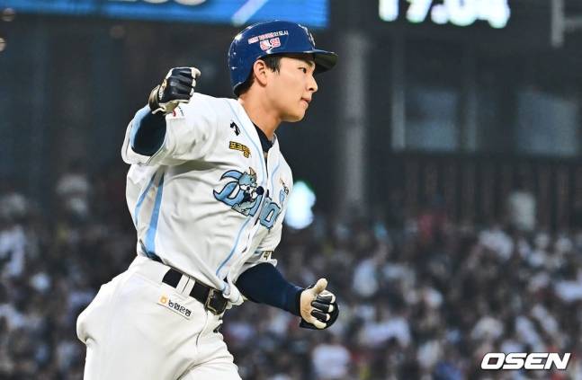 2025 NC 1R 신인은 16홈런 4번타자? 김휘집, 3G 2홈런 6타점 '쾅쾅'