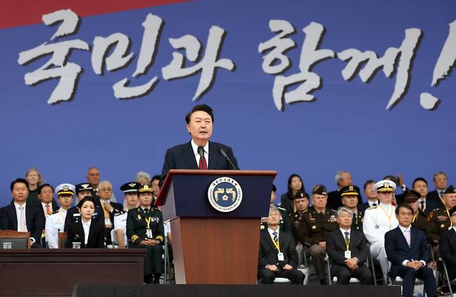 속보 尹 한미동맹 기반으로 한미일 안보협력 더욱 강화하겠다