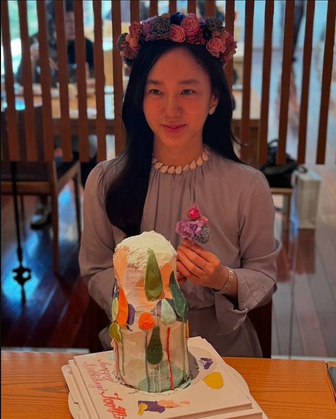 박주미 장성한 아들과 꿈 같은 생일 청담동 사모님의 우아한 원피스룩 뷰티는 내운명