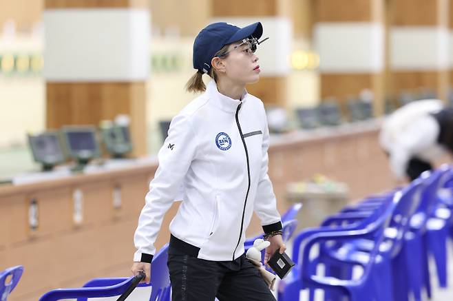 월드 스타 김예지 공기권총 10m 본선 탈락전국체전 입상 실패