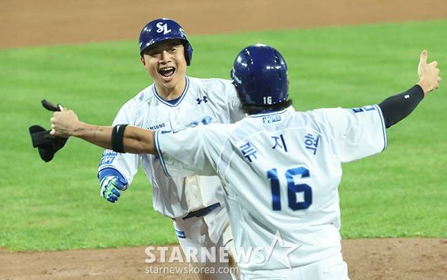 최강삼성 승리하리라 6회부터 울려 퍼진 엘도라도 라팍홈런 삼성 승리공식 또 통했다 Po2 현장