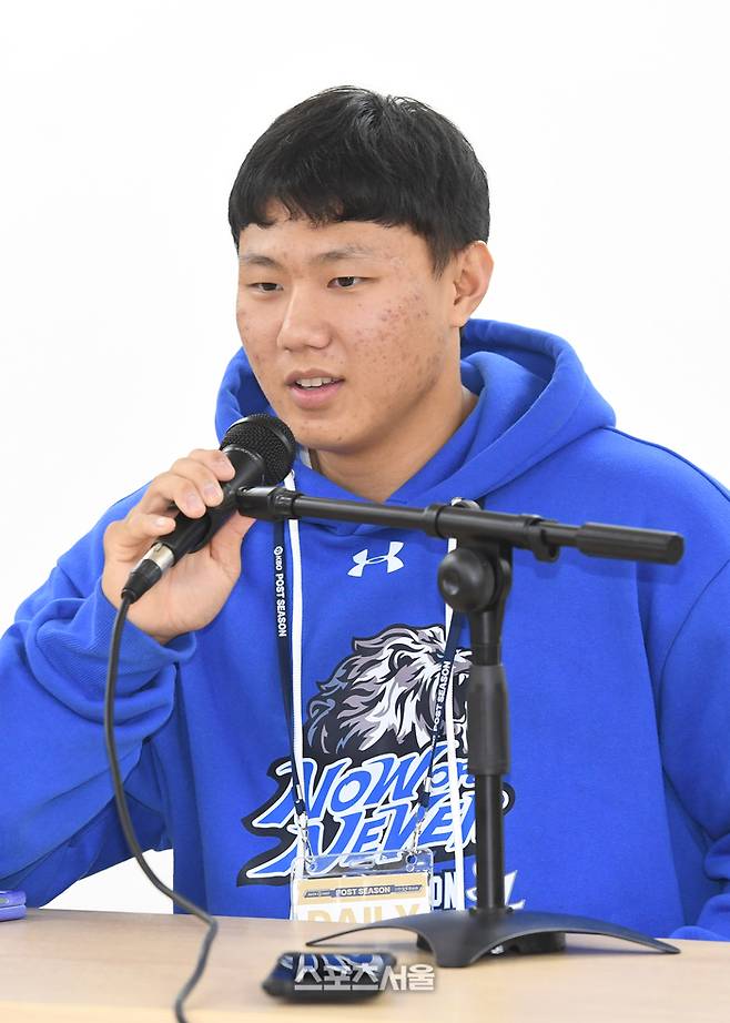 ‘삼찬승은 벌써 근질근질하다 내년 꼭 가을야구 무대 서고 싶습니다” Po