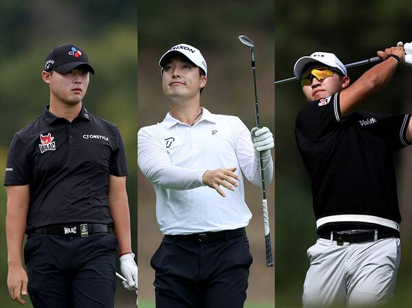 남자골프 더채리티클래식 54홀로 축소배용준·임예택·김홍택 챔피언조 우승 경쟁 Kpga