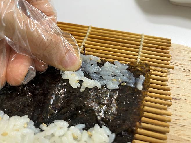 김밥 그냥 싸지 마세요 이렇게 하면 절대 터지지 않습니다 텐꿀팁