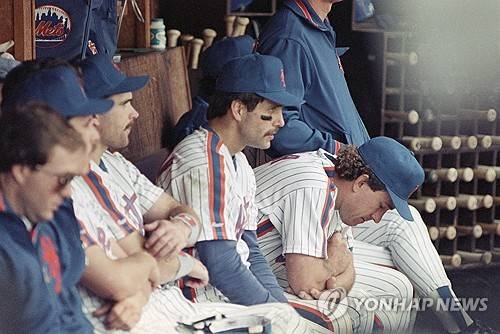 NLCS Mets Dodgers 1988 Baseball
