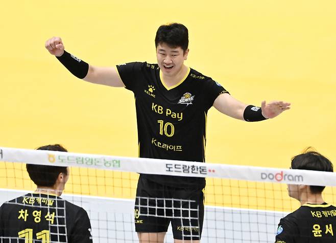 1년 7개월 기다림나경복 황택의 콤비 가동 Kb손보 반격 기대