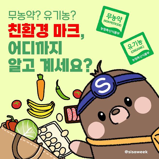 친환경 무농약 유기농 무슨 차이일까 모리잇수다