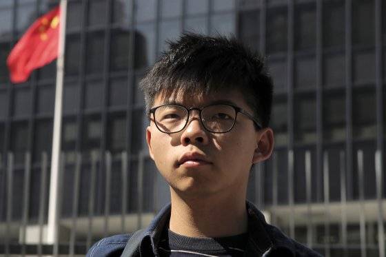 우산혁명 웡도 징역형홍콩 민주화인사 45명에 무더기 실형