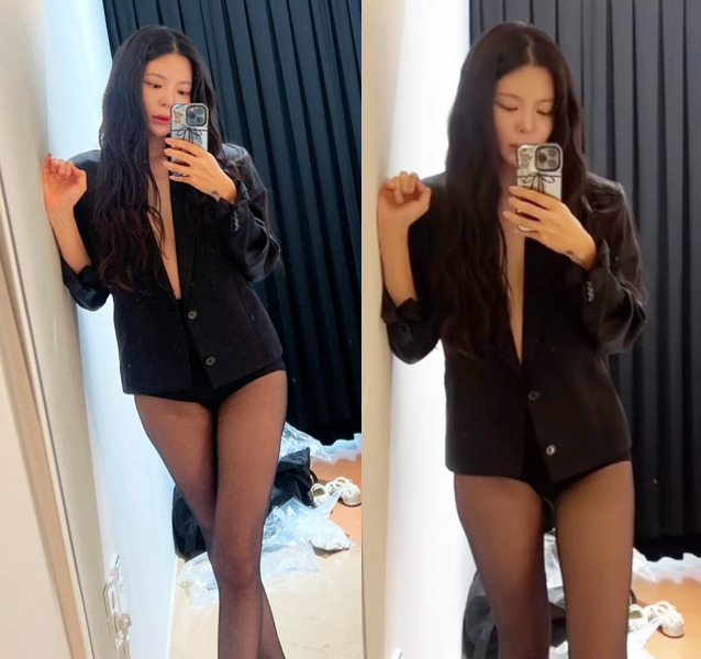 11kg 감량 장재인 옷 다 입은거 맞아 쇼츠에 재킷뿐이네 뷰티는 내운명