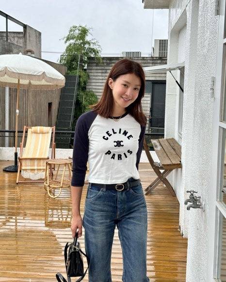 이시영 셀린느 티셔츠에 가방까지다 얼마야 웰니스라이프