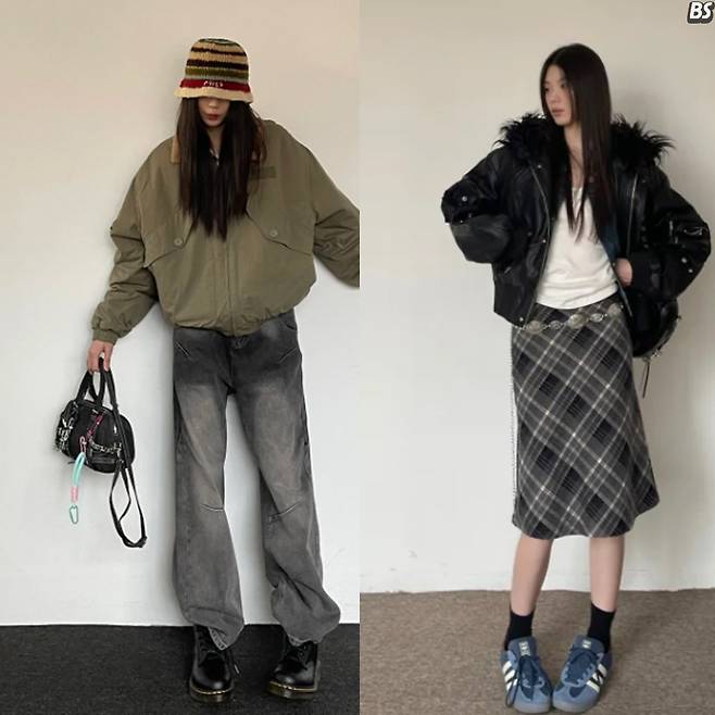 모델 언니의 패셔너블한 일상 코디 모음 내일 옷 뭐입지