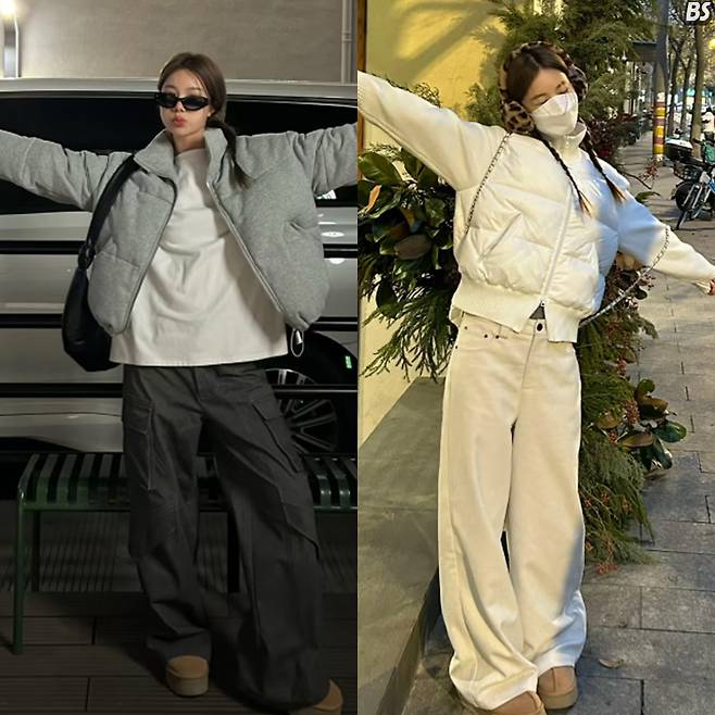 꾸안꾸로 입기 좋은 여자 겨울 코디 모음 내일 옷 뭐입지