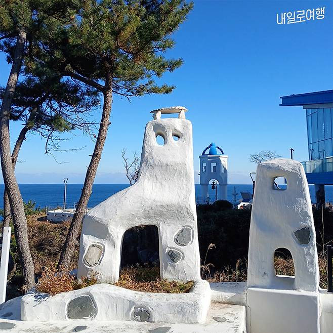🌊 산토리니 감성 가득 카페 마마티라 내일로여행