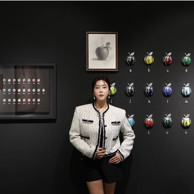 18kg 감량 솔비 쇼츠가 헐렁 크롭 트위드로 더 갸름해 보이는 재킷룩 뷰티는 내운명
