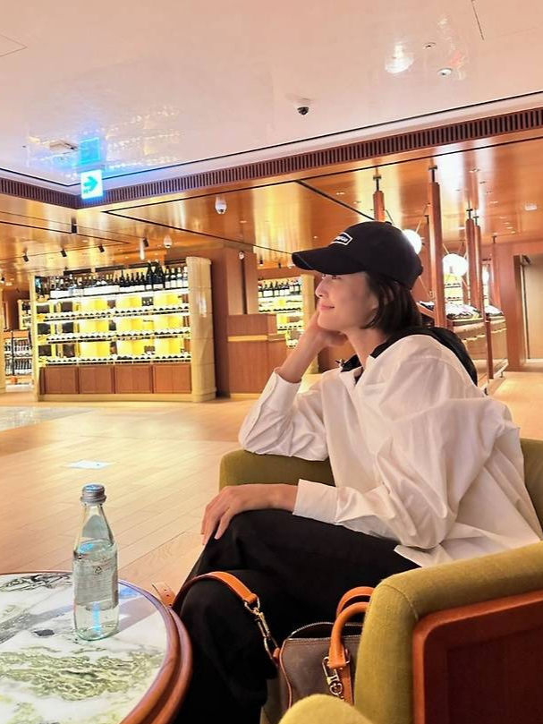 이현이 Sbs의 딸의 골프 필드 룩 롱다리미니스커트 찰떡 스타와 라이프