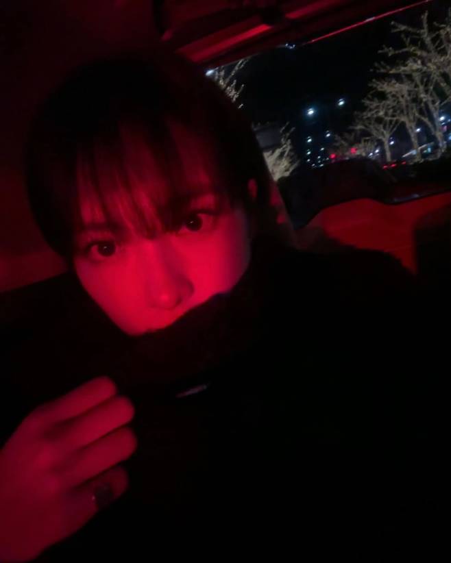 카라 강지영 일본여행에서 청셔츠청바지 입고 청청 패션 선보여 라이프 뉴세이