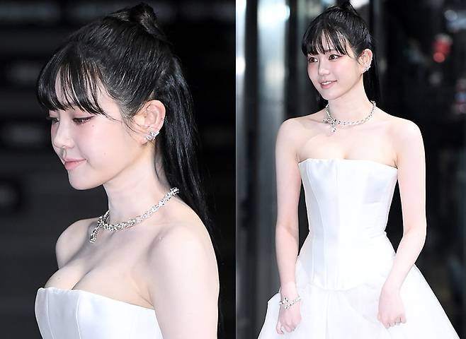 견미리 딸 이유비 이 얼굴에 글램은 반칙 과감한 튜브탑 드레스룩 뷰티는 내운명