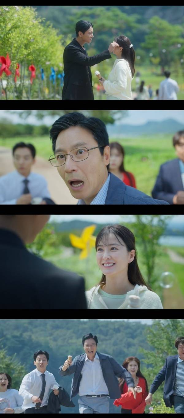 주지훈♥정유미 스킨십 딱 걸려 비밀연애 들통 사외다 결정적장면