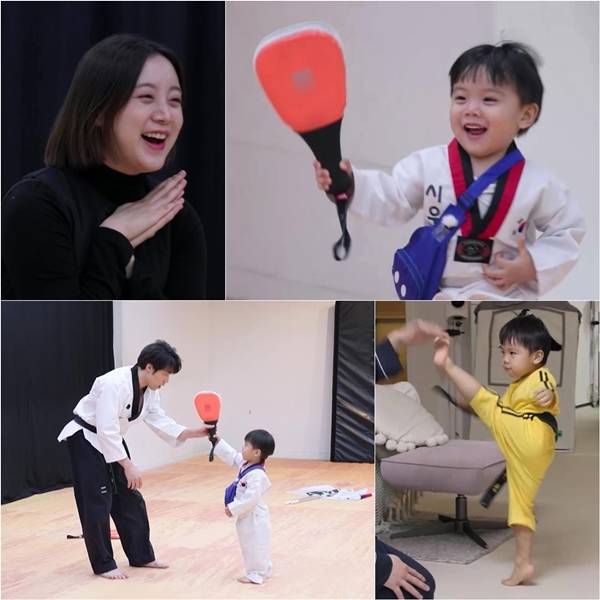 우혜림 子 언어·태권도 유전자 빼닮아 액션 배우로 키우고파 슈돌 Tv스포