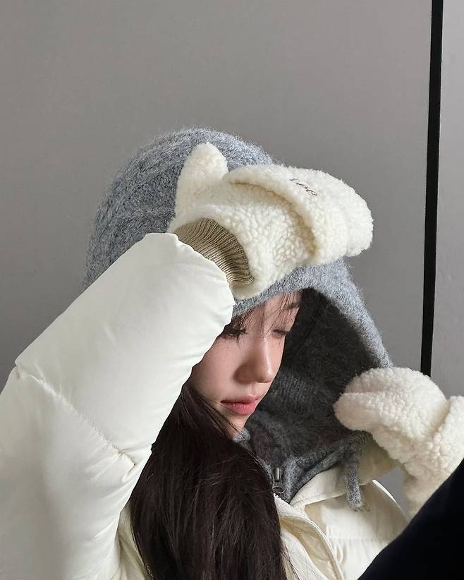 노윤서 동안 미모를 부르는 패딩 스타일링 엿보기 라이프업