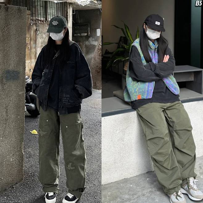 힙하게 입기 좋은 여자 스트릿 코디 모음 내일 옷 뭐입지