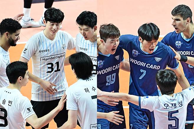 일촉즉발 신경전 레오vs알리 다시 붙는다현대캐피탈·우리카드 맞대결
