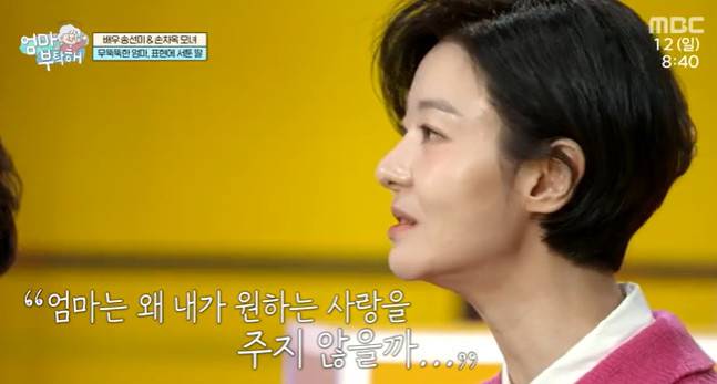 송선미 똑닮은 母 공개 상냥한 엄마 원했는데 늘 무뚝뚝” 서운함 엄마를 부탁해