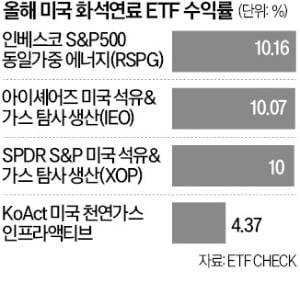M7보다 짭짤…석유·가스 ETF 올 들어 10% 상승