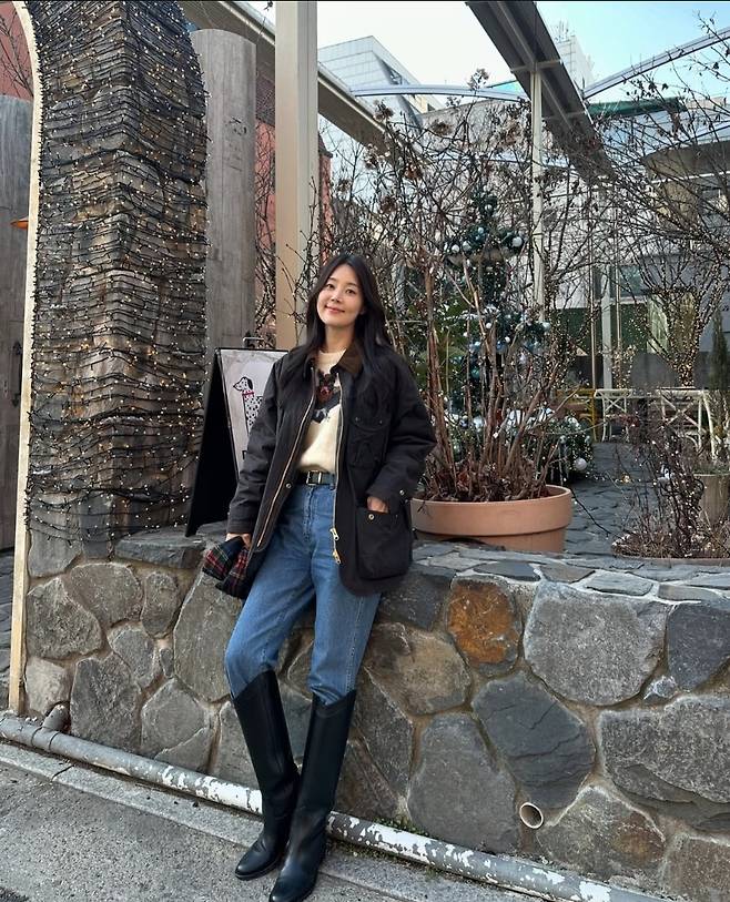 한지혜 이렇게 마르고 예뻤어 172cm 47kg 청바지가 헐렁 부츠 안에 들어가네 뷰티는 내운명