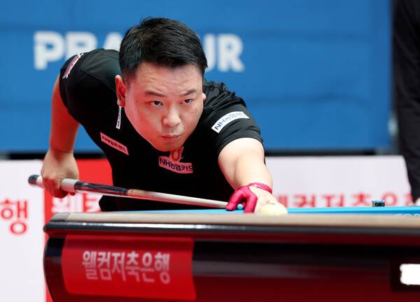 '한계 없는' 김가영, LPBA 33연승 질주…'PBA 강자' 32강행