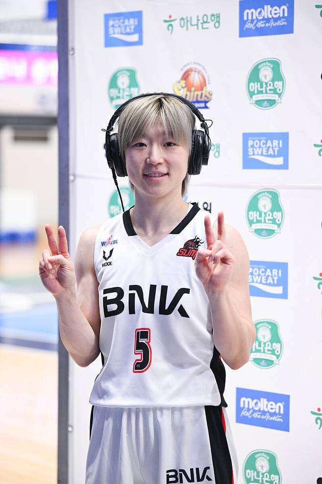 Bk 플레이어 Bnk를 이끄는 야전사령관 안혜지 선두 탈환의 주역