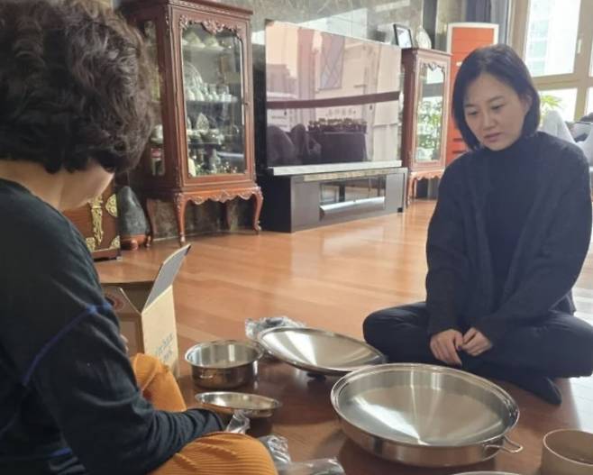 ♥도경완 장윤정 시어머니 앞 영혼 가출명절 고충 제대로 느끼는 중