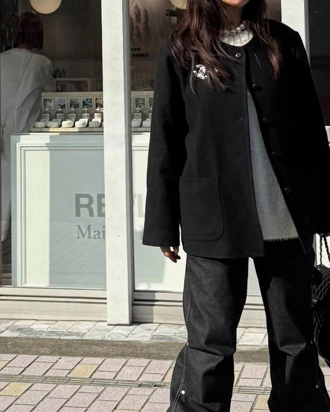 황신혜 도쿄 루이비통 앞 샤넬룩 격이 다른 60대 럭셔리 리치룩 대본은 내운명