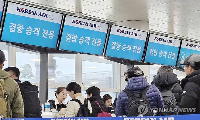 제주공항 항공기 운항 순조국내·국제선 임시편 투입