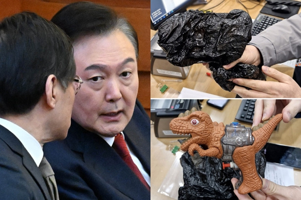 2분짜리 은행 털이가 어딨냐 계엄 빗댄 촌철살인 물총강도 댓글